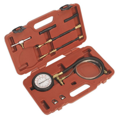 Sealey Fuel Injection Pressure Test Kit - Test Port VSE211