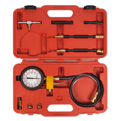 Sealey Fuel Injection Pressure Test Kit - Test Port VSE211
