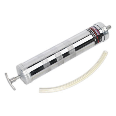 Sealey Gearbox / Transmission / Diff Oil Suction Syringe 500ml Metal ...