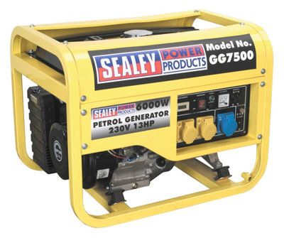 Sealey Generator 6000W 110/230V 13hp GG7500