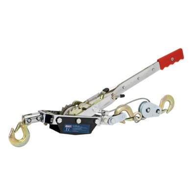Sealey Hand Power Puller With Ratchet Safety Device 1500kg Capacity ...
