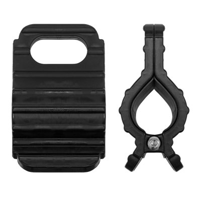 Sealey Handlebar Tie Down Clamp For Motorcycles Pack Of Two Black TDC01
