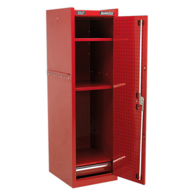 Sealey Hang-On Locker Storage All Heavy Gauged Steel Construction - Red ...
