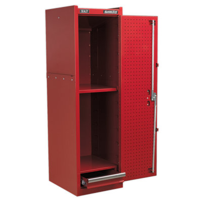 Sealey Hang-On Locker Storage All Heavy Gauged Steel Construction - Red ...