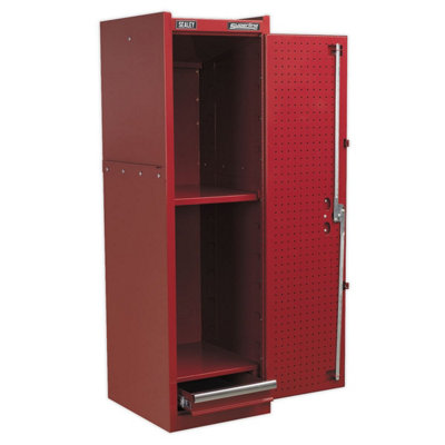 Sealey Hang-On Locker Storage All Heavy Gauged Steel Construction - Red ...