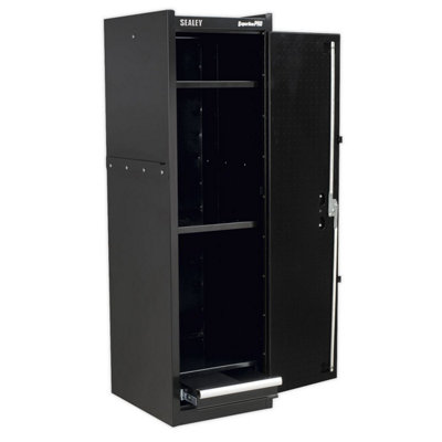 Sealey Hang-On Locker Storage Full Height Rear Locking Mechanism Black ...