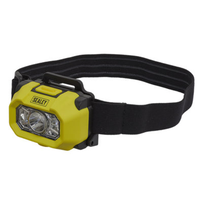 Sealey Head Torch 1.8W SMD LED Intrinsically Safe ATEX/IECEx Approved ...
