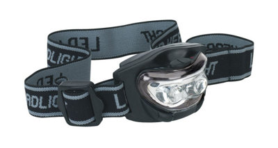 Sealey Head Torch 3W SMD & 2 Red LED 3 x AAA Cell HT03LED
