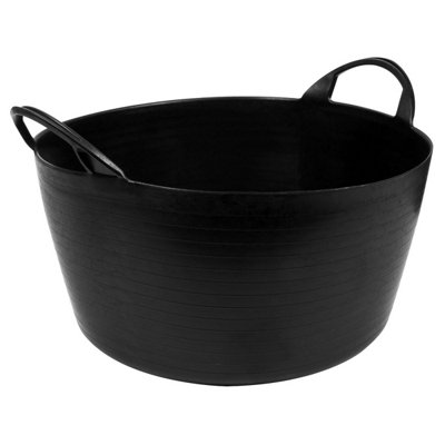 Sealey Heavy-Duty Flexi Tub 30L - Black SFT30