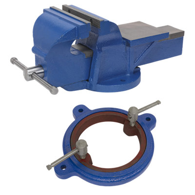 Sealey Heavy-Duty Professional Vice With Swivel Base 200mm CVXTB200COMBO