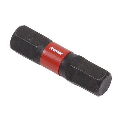 Sealey Hex 6mm Impact Power Tool Bits Forged From S2 Steel 25mm 3 ...