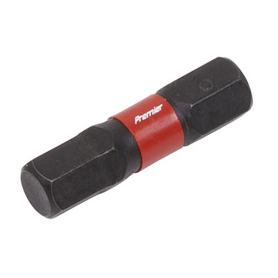 Sealey Hex 6mm Impact Power Tool Bits Forged From S2 Steel 25mm 3 ...