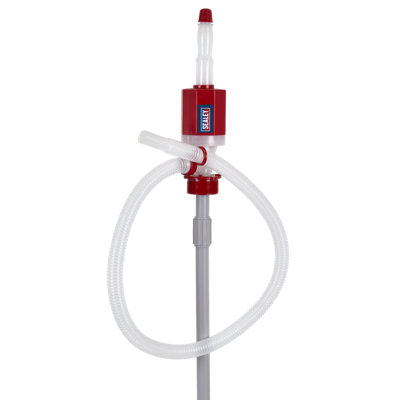 Sealey High Flow Syphon Pump With Segmented Suction Pipe & Flexible ...