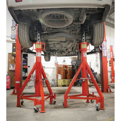 Sealey High Level Axle Support Stand 12 Tonne Capacity Commercial ...