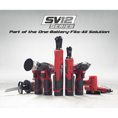 Sealey Impact Driver Kit 1/4" Hex Drive 12V SV12 Series - 2 Batteries ...