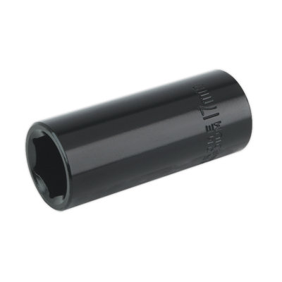 Sealey Impact Socket 17mm Deep 3/8"Sq Drive