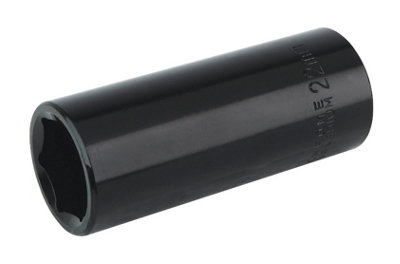 Sealey Impact Socket 22mm Deep 1/2"Sq Drive IS1222D