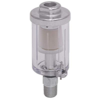 Sealey In-Line Compact Water Trap/Filter Protection For Air Tools 18CFM ...