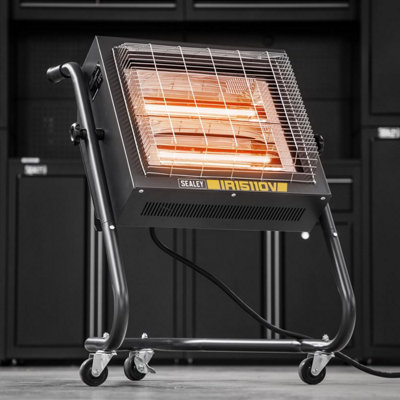 Sealey Infrared Heater 1.2/2.4kW 110V IR15110V