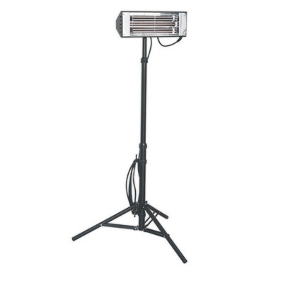 Sealey Infrared Quartz Heater No Gas No Smell inc 1500W Telescopic ...