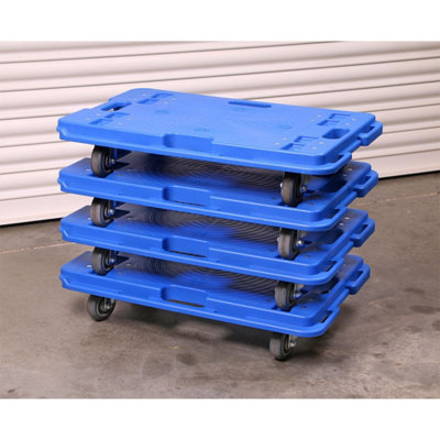 Sealey Interlocking Plastic Dolly 150kg Capacity CM150