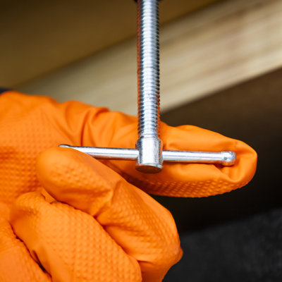 Sealey Junior C-Clamp Set 51mm x 32mm Jaw Opening/Throat Depth 4 Pieces ...