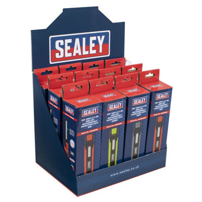 Sealey LED3605DB Rechargeable 360 Inspection Light 10W Display Box of 12