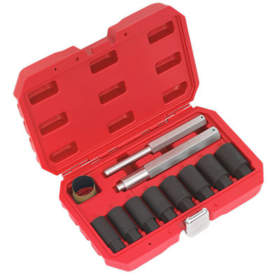 Sealey Locking Wheel Nut Removal Set With Conical Shaped Design 10 ...
