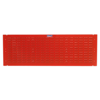 SEALEY LOUVRE PANEL 2 PIECES 1500MM X 500MM POWDER COATED STEEL BACK ...