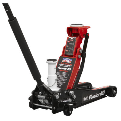 Sealey Low Profile High Lift Trolley Jack With Rocket Lift 2/3 Tonne ...