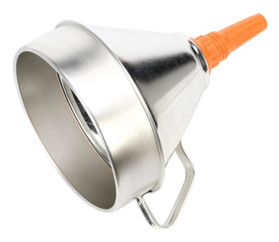 Sealey Metal Funnel with Filter 200mm FM20