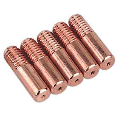 Sealey MIG Welding Torch Contact Tip 5 Pieces 0.6mm For MB14 Torches MIG951