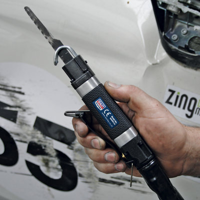 Sealey Mini Reciprocating Air Saw/Needle File With Safety Trigger ...