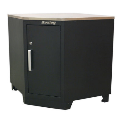 Sealey Modular Corner Floor Cabinet 930mm Heavy-Duty APMS15