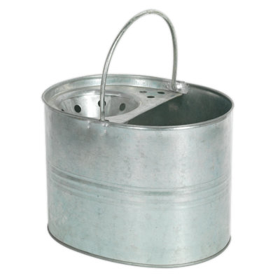 Sealey Mop Bucket from Heavy Duty Galvanized Steel With Carry Handle ...