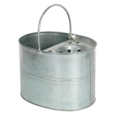 Sealey Mop Bucket from Heavy Duty Galvanized Steel With Carry Handle ...