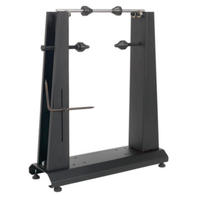 Sealey Motorcycle & Bicycle Wheel Balancer & Truing Stand With Two ...