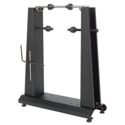 Sealey Motorcycle & Bicycle Wheel Balancer & Truing Stand With Two ...