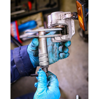 Sealey Motorcycle Disc Brake Piston Spreader Tool Maximum 50mm Silver MS711