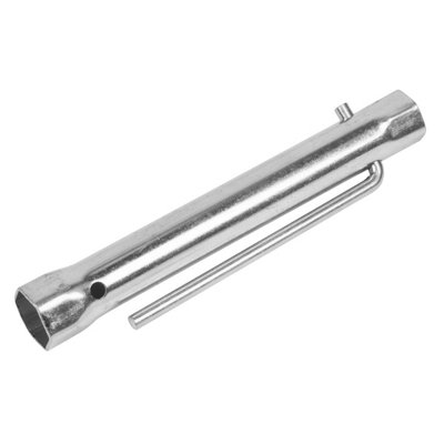 Sealey MS161 Long Reach Double End Spark Plug Box Spanner with L-Bar 18 ...