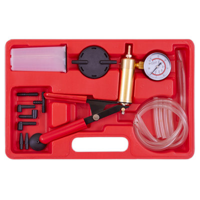 Sealey Multifunction Vacuum Tester & Brake Bleeding Kit With Gauge VS402