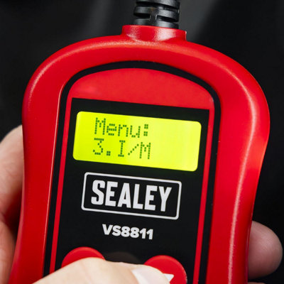 Sealey OBDII/EOBD Code Reader Can Enabled Diagnostic Tool Diesel ...