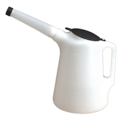 Sealey Oil Container with Lid & Flexible Spout 5L JDL5