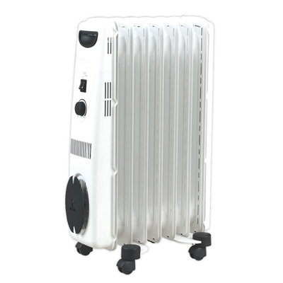 Sealey Oil Filled Radiator 1500W/230V 7-Element RD1500