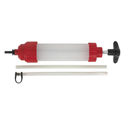 Sealey Oil Inspection Multipurpose Syringe With Viton Seal 350ml Red VS407