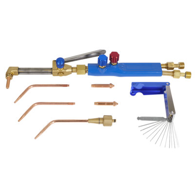 Sealey Oxy Acetylene Welding Cutting Torch Set With Dual Controls SGA60