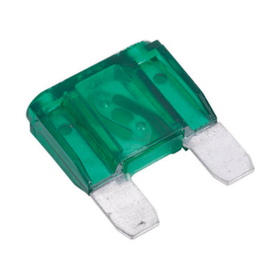 Sealey Pcs Automotive Maxi Fuse Blade Electrical 30A Pack of 10 Pcs ...