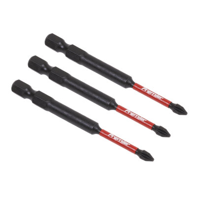 Sealey Phillips 1 Impact Power Tool Bits Forged From S2 Steel 75mm 3 ...
