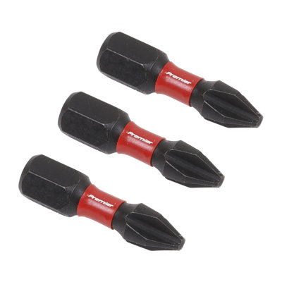 Sealey Phillips 2 Impact Power Tool Bits Forged From S2 Steel 25mm 3 ...