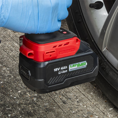 Sealey Power Tool Battery 18V 4Ah Lithium-Ion For CP650LI & CP650LIHV ...